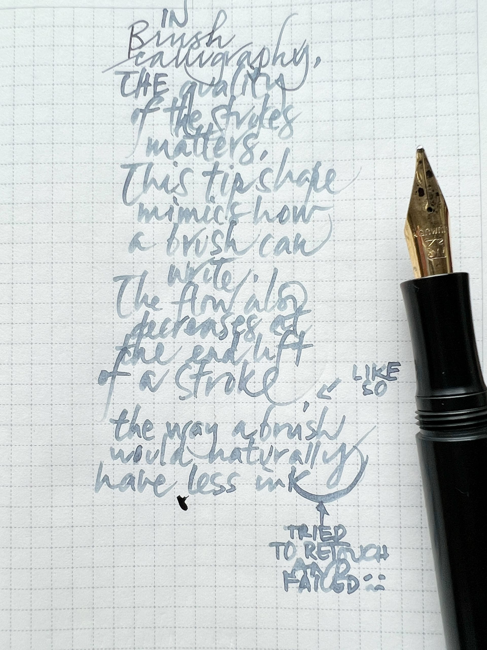 What’s so special about specialty nibs? – Leigh Reyes. My Life As a Verb.